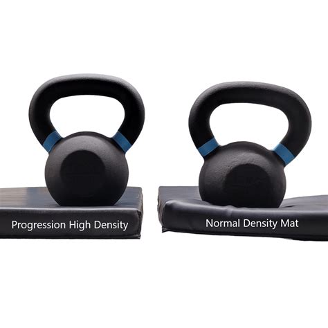 Progression High Density Exercise Mat Black Flaman Fitness