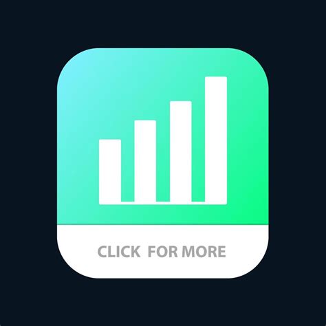 Analytic Interface Signal User Mobile App Button Android And Ios Glyph