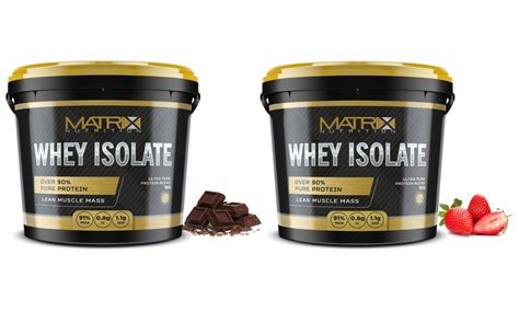 Matrix Whey Protein Isolate Groupon