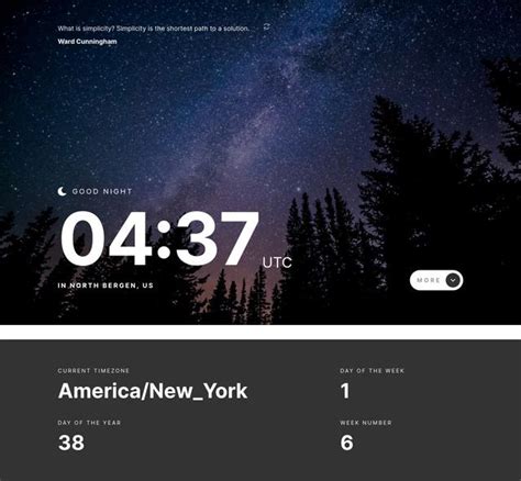 Frontend Mentor Clock App Nextjs Tailwindcss Coding Challenge Solution