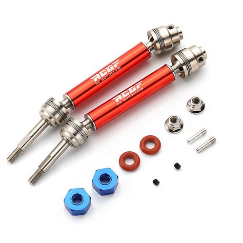 110 Traxxas Slash Rustler Hoss Stampede Cvd Rear Drive Shafts Set Wit