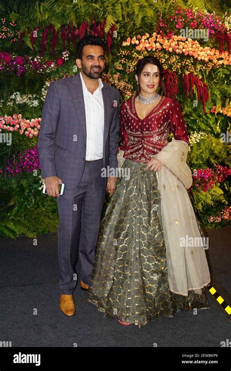 Mumbai India December 26 Former Indian Cricketer Zaheer Khan With