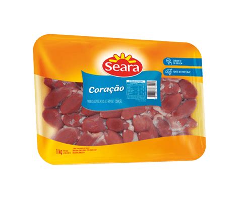 Coracao De Frango Seara 1kg Bandeja é Aqui Na Barcelos