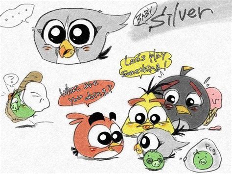 Angry Bird Silver Born By Farrelardanhalid On Deviantart