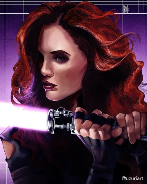 Uzuri Art On Instagram “mara Jade Starwars Art Arts Artwork