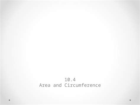 Ppt 104 Area And Circumference Solving Area Problem Find The Area Of Polygon Shown At Right