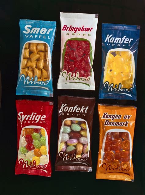 Drops Fra Nidar Chokoladefabrik A S Sverresborg Trøndelag Folkemuseum