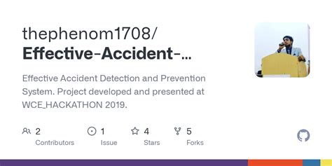Github Thephenom Effective Accident Detection And Prevention System Effective Accident