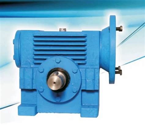Machinery Part Input Flange Output Solid 100 Mm Cast Iron Gear Box
