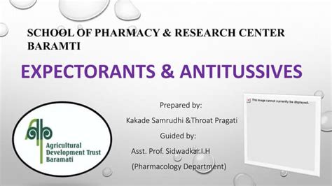 Expectorants And Antitussives Pharmacologypptx