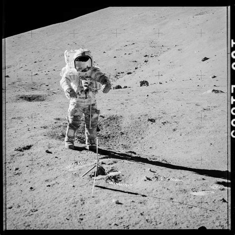 Esa Apollo 17 Astronaut Gene Cernan On The Moon