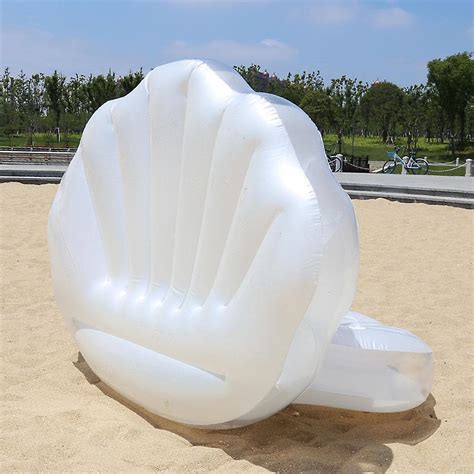 Inflatable Seashell Swimming Tool For Adults Pool Float Giant Clam