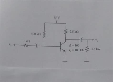 solved a sketch ac equivalent circuit using re model b