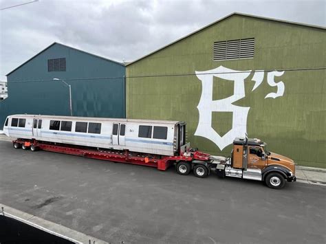 Oakland Ballers Transform Rescued Bart Car Into Snack Shack