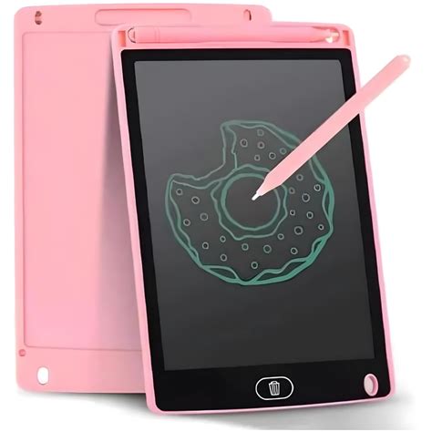 Lousa Magica Tablet Lcd 85 Polegadas Escrever Pintar E Desenhar Para Menina Rosa Shopee Brasil