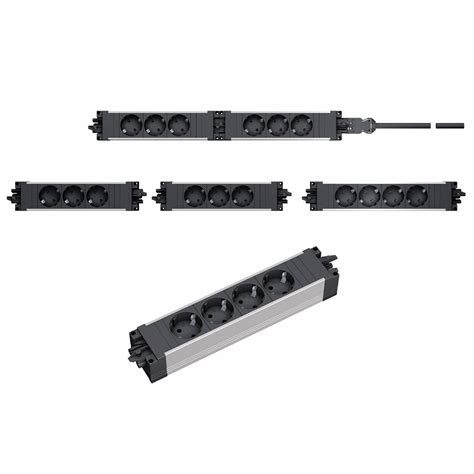 Bachmann Step Base Type F Stikkontakt 4 Uttak 3680w 399 Kr Gratis Frakt