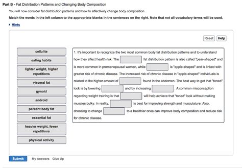 Fat Distribution Patterns