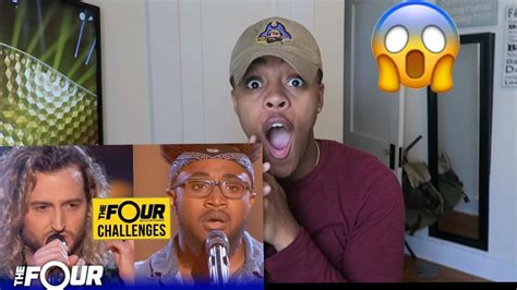 Jeronelle Mcghee Vs Noah Barlass The Four Reaction Youtube