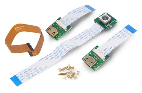 64mpx Camera With Autofocus For Raspberry Pi Csi Hdmi Adapter Arducam B0399b0091 Botland