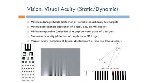 Human Factors Engineering Visual Acuity Arabic Narration Youtube