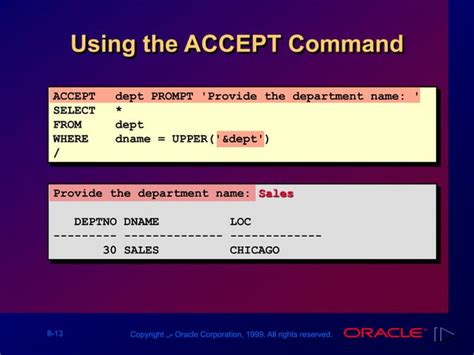 les08[1] producing readable output with sql plus ppt