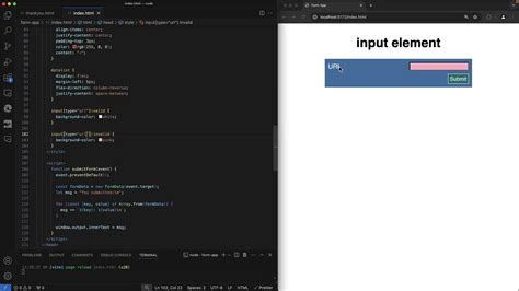 Validación De Campos De Entrada De Correo Electrónico Y Url En Formularios Html
