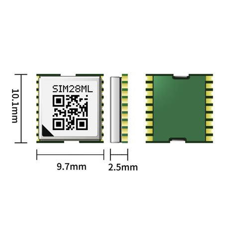 Sim28ml Standalone L1 Frequency Gps Module Simcom