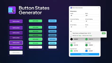 Button States Generator Figma
