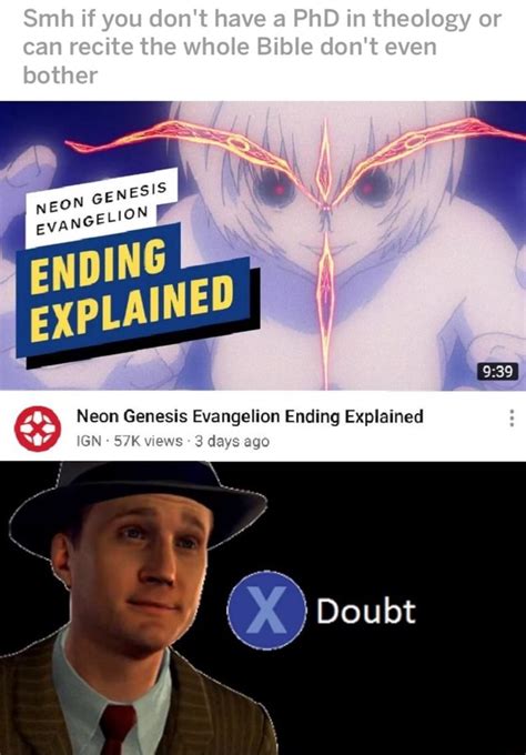 © Neon Genesis Evangelion Ending Explained Ifunny