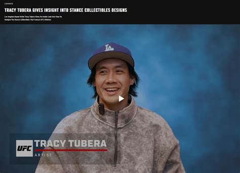 Tracy Tubera Gives Insight Into Stance Ufc Collectibles Designs