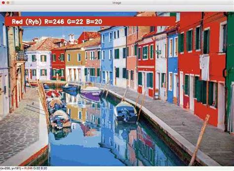 使用python检测图片上的色彩 酷python