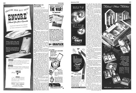 Mem Company Esquire January 1946