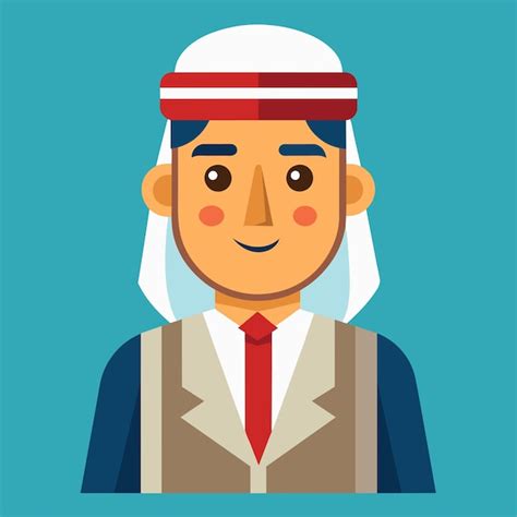 Flat Vector Illustration Of An Ambassadorflat Vector Illustration Of An Ambassador Premium Ai