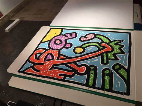 Keith Haring Flowers 1 At 1stdibs Keith Haring Flowers Keith