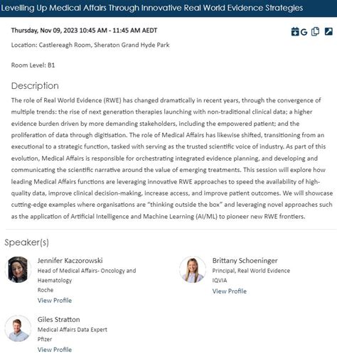 Attending The Mapa Medical Affairs Professionals Of Australasia Summit This Week And Interested