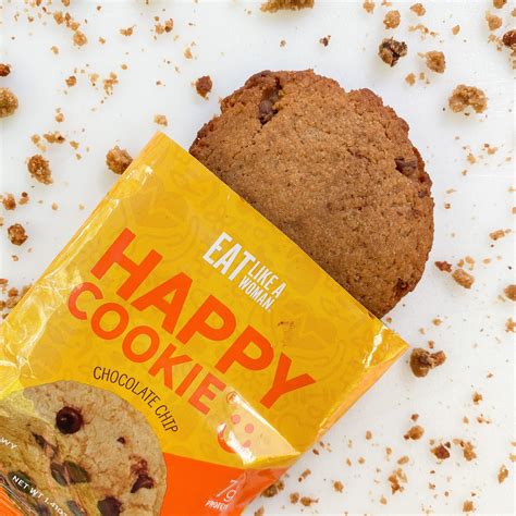 Chocolate Chip Happy Cookie® 12 Pack Plant Based Protein Snack Bars