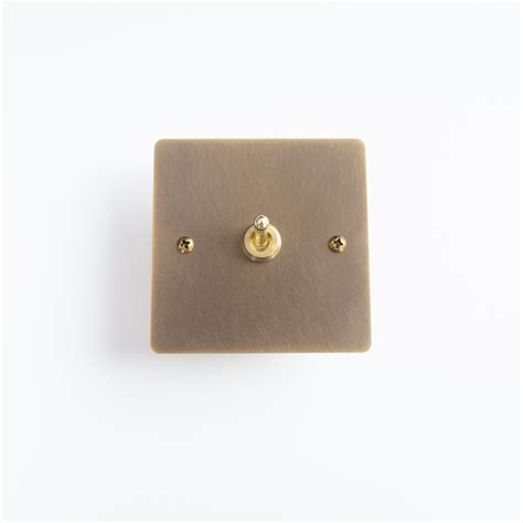 Retro Light Switch For Ukeu Dimmer Toggle Socket Aged Brass