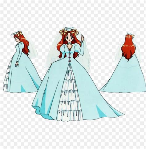 Free Download Hd Png Wedding Peach Angel Lily Bride Pose Cartoo Png