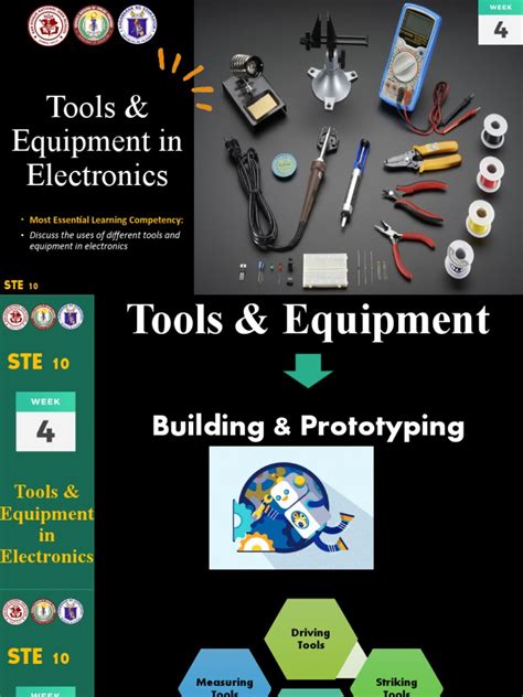 Electronics And Robotics Tools And Equipment Pdf Soldering Hammer