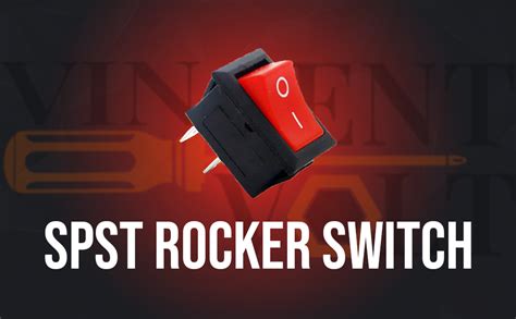 Two Pin Two Way On And Off Red Color Small Rocker Switch Pack Of 10