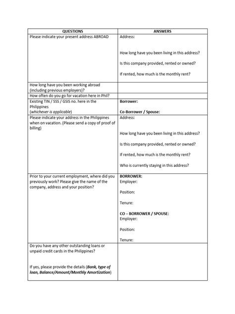 Cbc Questionnaire For Ofws Pdf