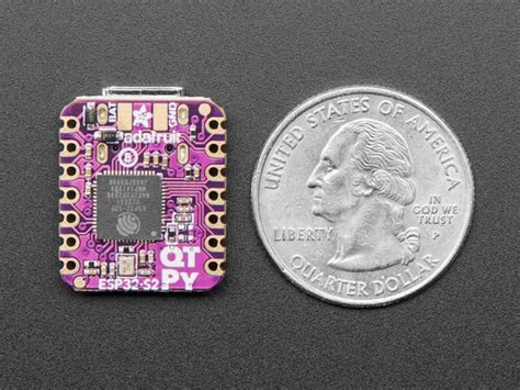 Adafruit Qt Py Esp32 S2 Wifi Dev Board With Ufl Antenna Port Stemma Qt