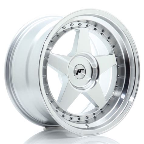 Jr Wheels Jr6 18x105 Et0 25 Blank Silver Machined Face Alufelgehr