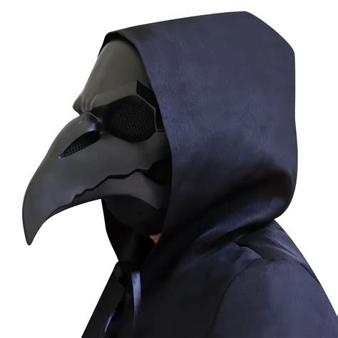 Masque Bec Doiseau Peste Noire Bianco Masques Du Carnaval Vénitien