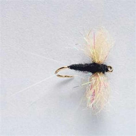 Fly Baetis Snow Spinner Black 18