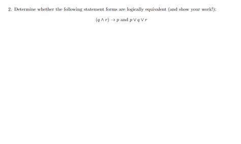 answered 2 determine whether the following… bartleby