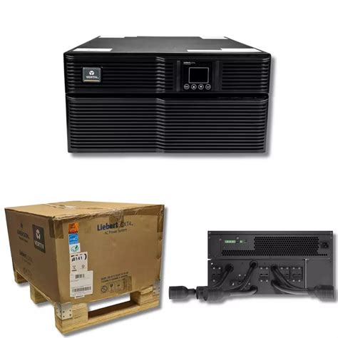Liebert Gxt4 Ups W Network Card 6000va 4200w 208v L6 30p Output Online Double Conversion