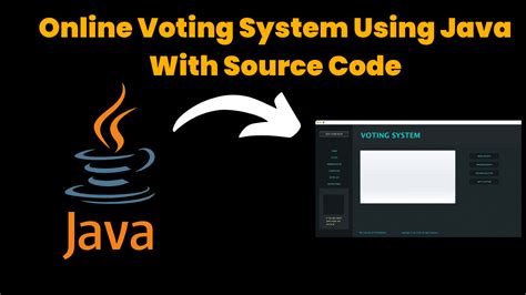 Online Voting System Using Java With Source Code Gui Graphical User