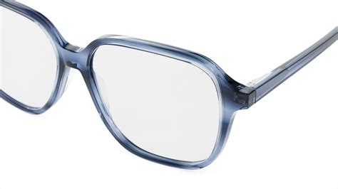 Roxy Womens Glasses Roxy 12 Blue Square Plastic Bio Based Acetate
