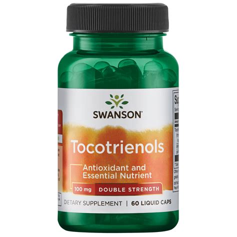 Buy Swanson Double Strength Tocotrienols Vitamin E Tocotrienols